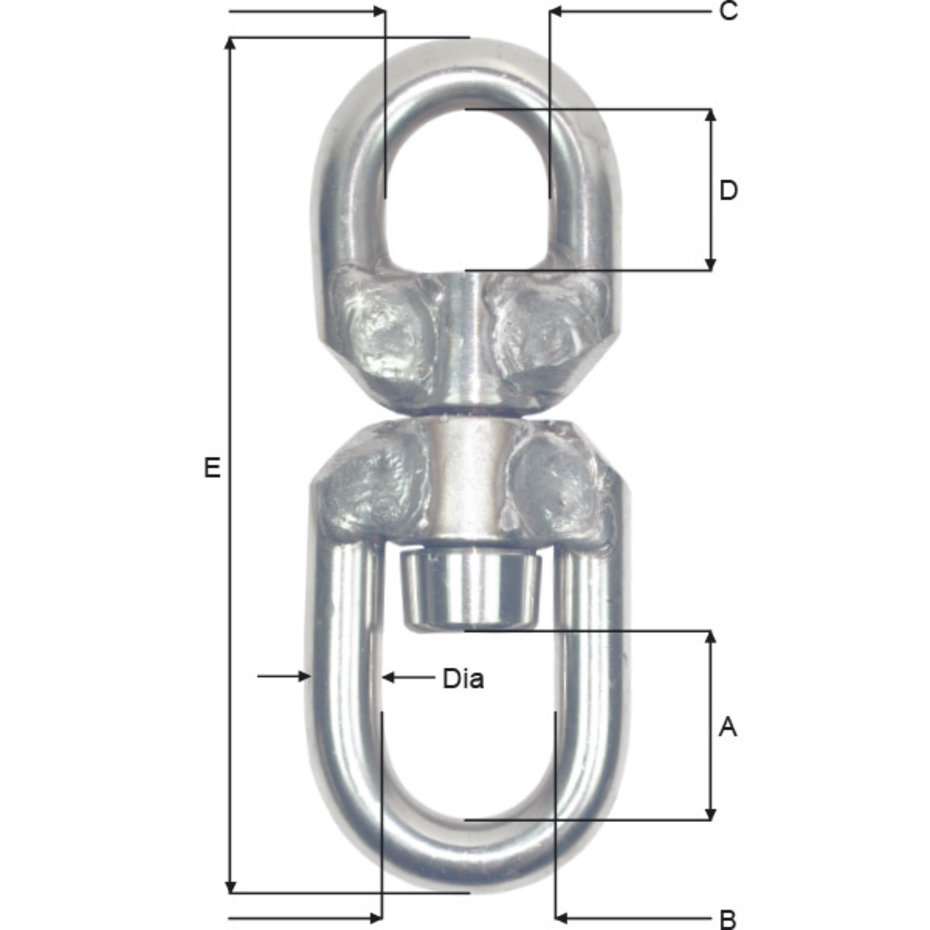 BMM Wartel RVS met vaste ogen - Westvoorn