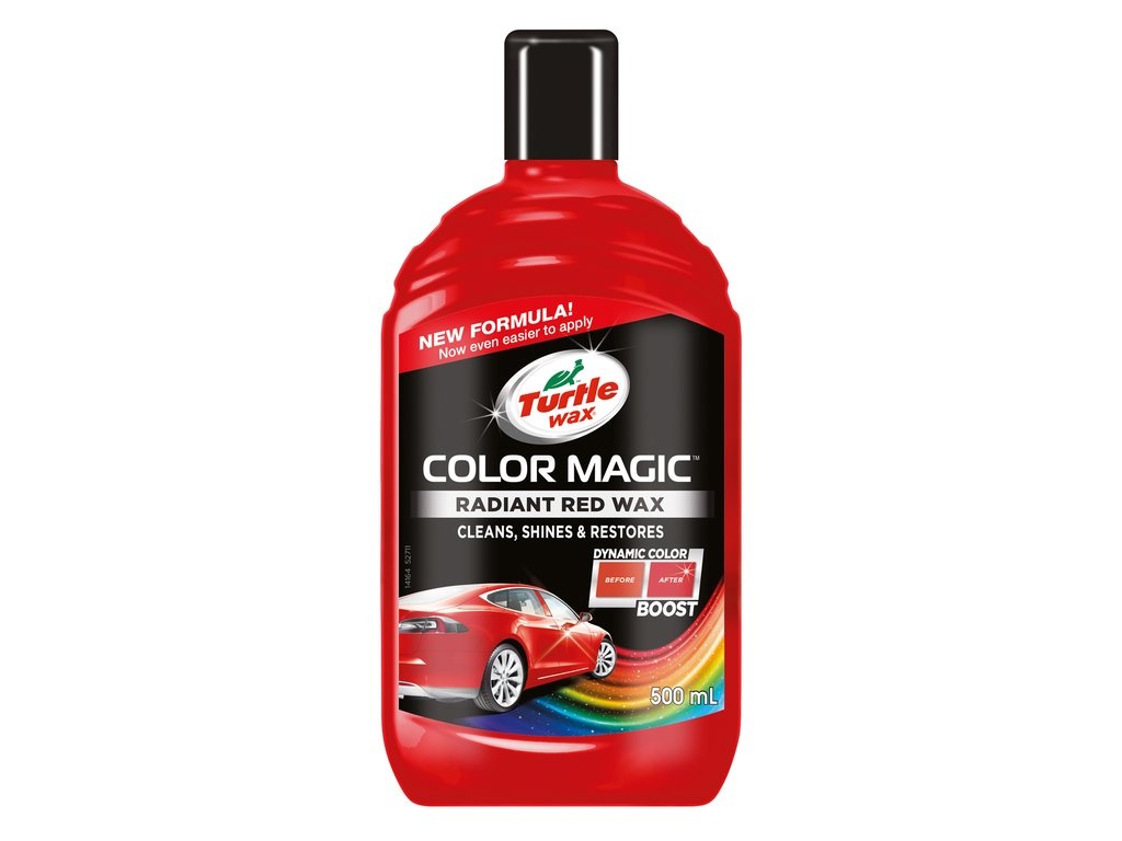 Turtle Wax 52711 Color Magic Radiant Red Wax 500ml - Westvoorn