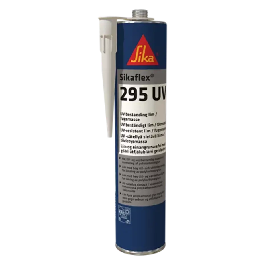 Sikaflex - 295UV - 300ml - Zwart - Westvoorn