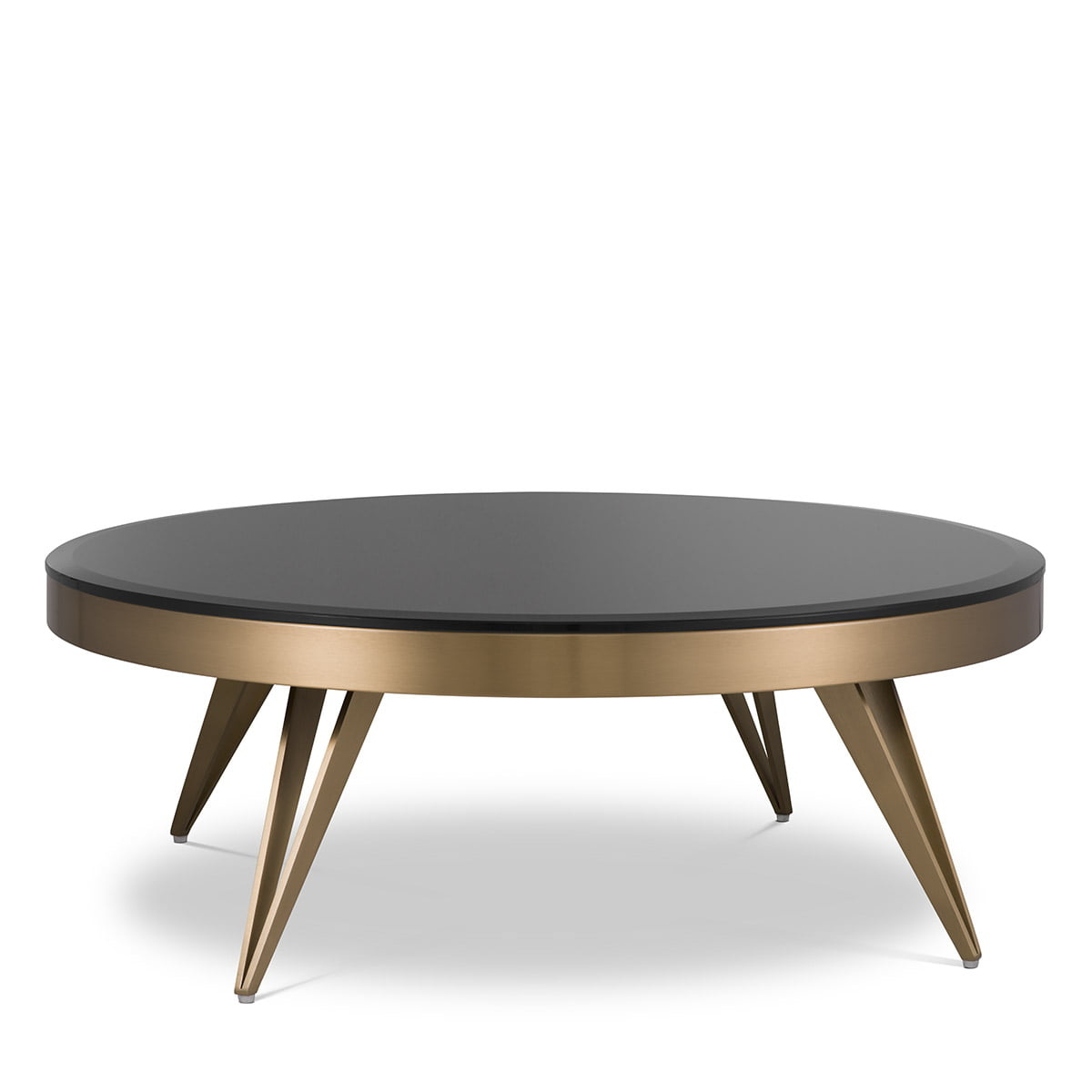 Eichholtz Coffee Table Rocco brushed brass finish - Proluca Interiors
