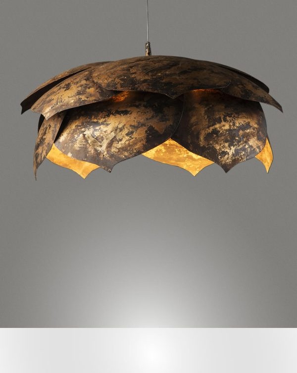 Stout verlichting Large Hanglamp Leaves Flower - Proluca Interiors