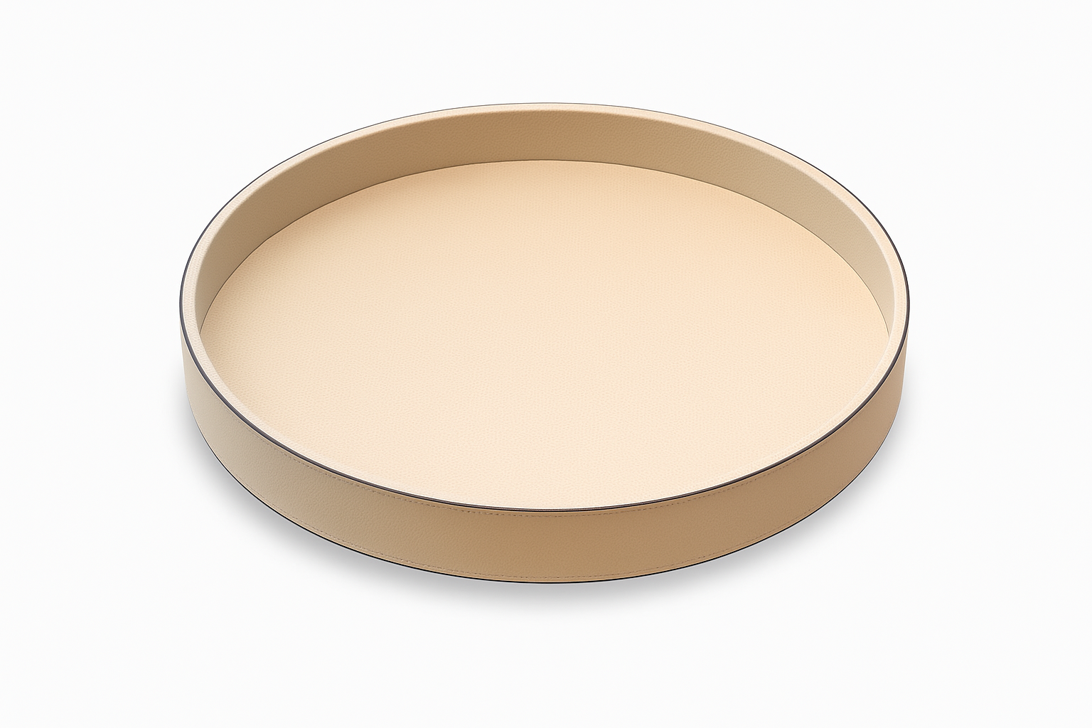 Giobagnara Polo Tray Utopia Round - Off White - Proluca Interiors