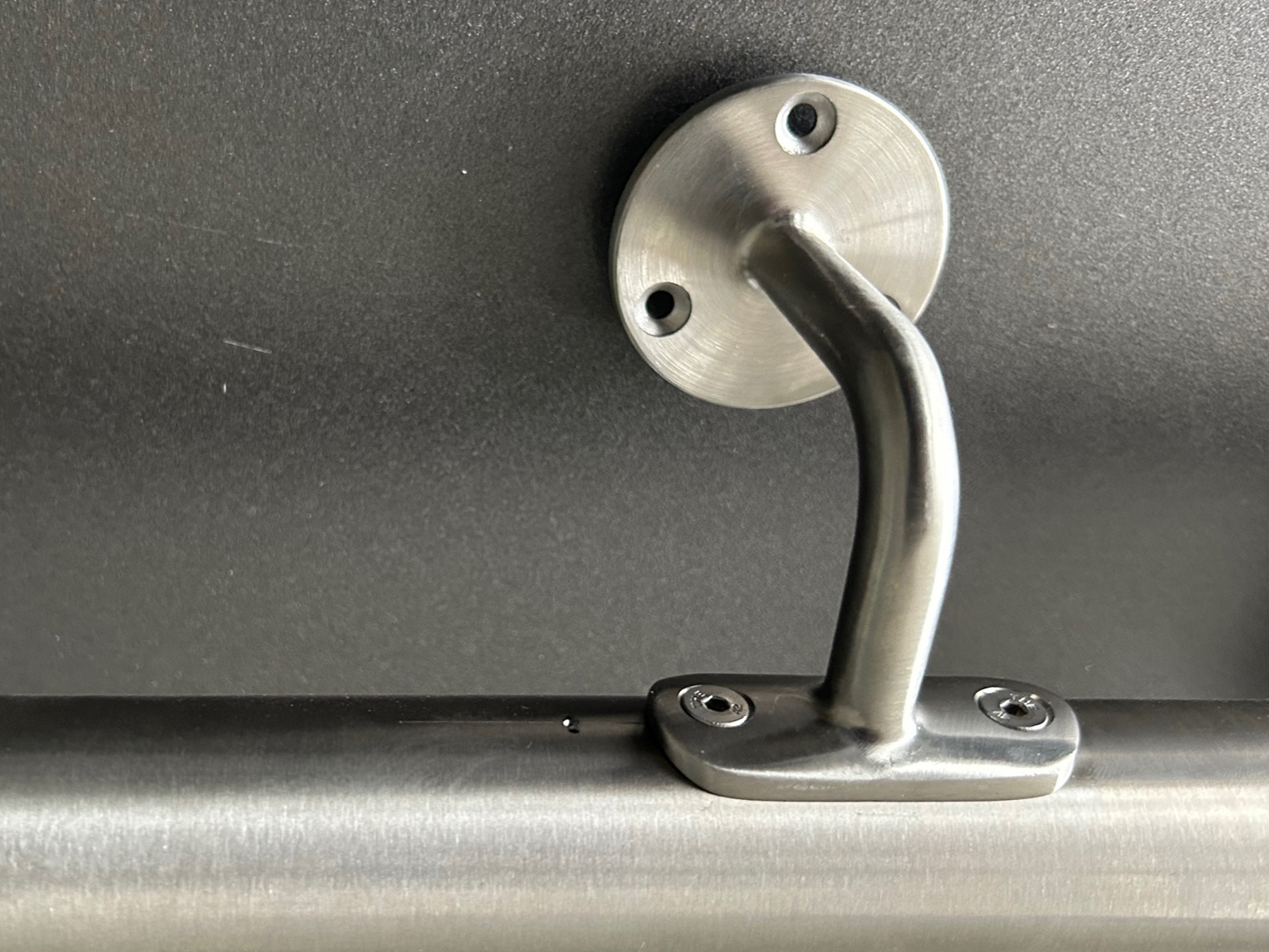 Draagbeugel trapleuning RVS