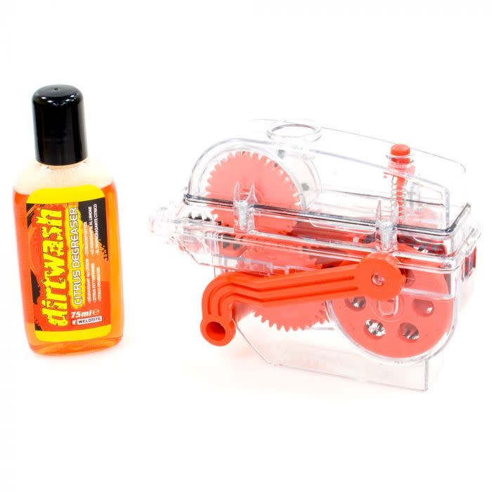 Chain Cleaning Machine - Incl. Degreaser - Duff Cycles