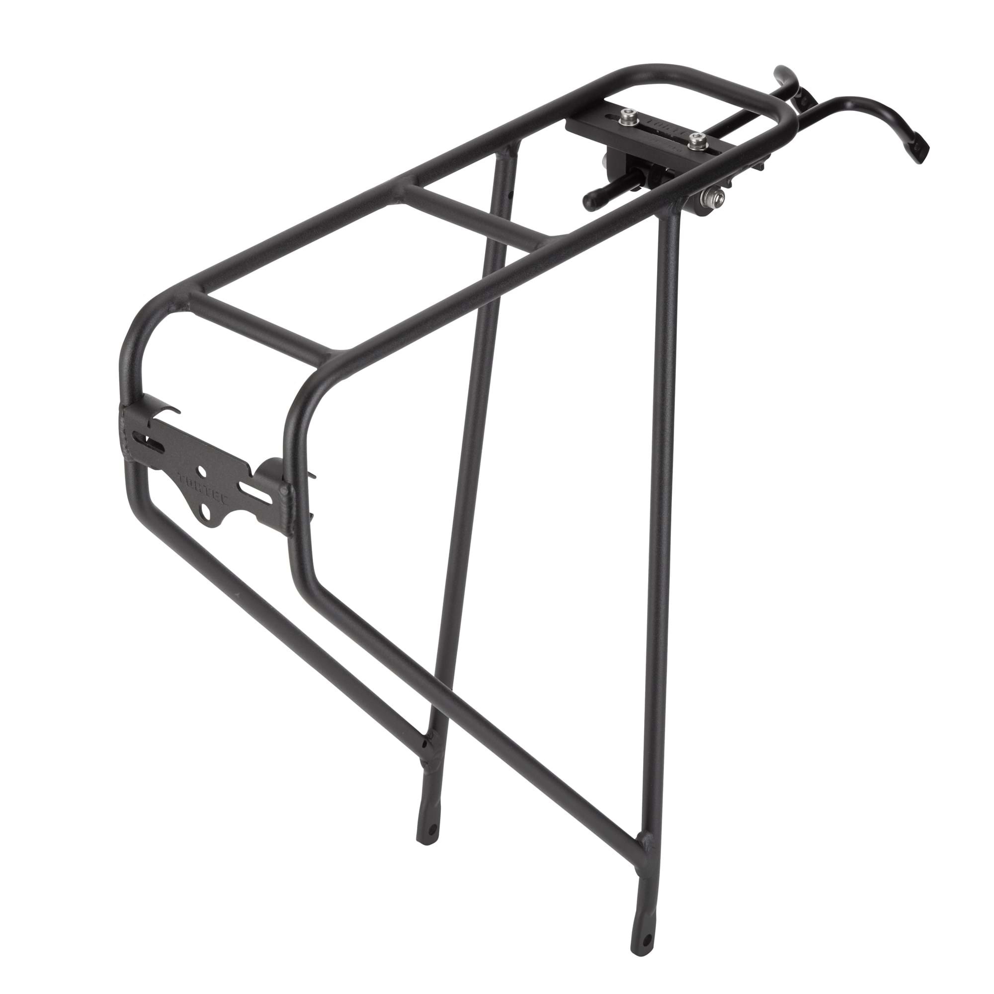 Velocity Tour Ultralite Rear Pannier Rack Black - Duff Cycles
