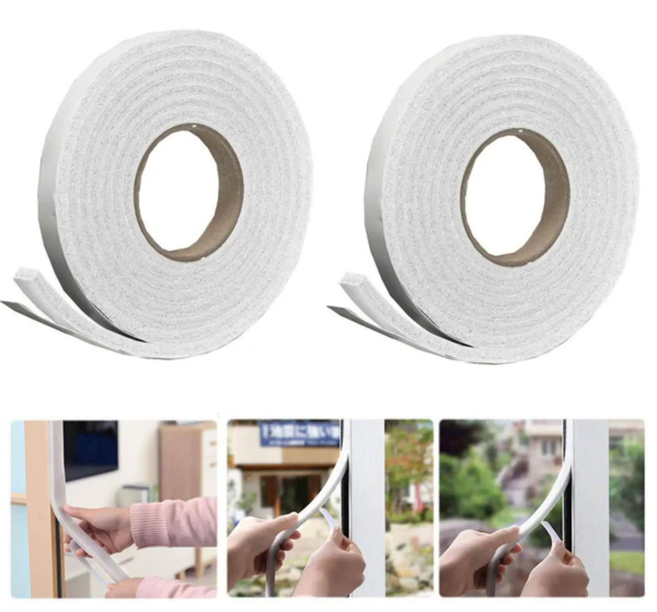 Generise Foam Tochtstrip 10 Meter - Anti Snurk Middelen.nl