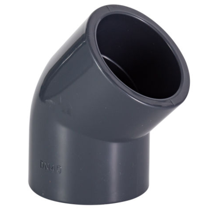 PVC-U adhesive fittings 45º - Vescoil International BV