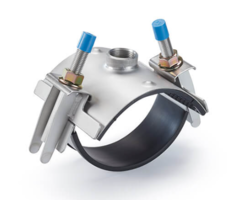 Tapping saddle stainless steel ALL pipe types - Vescoil International BV