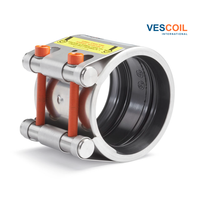 Pipe coupling UNI-Flex NBR PN16 - Vescoil International BV