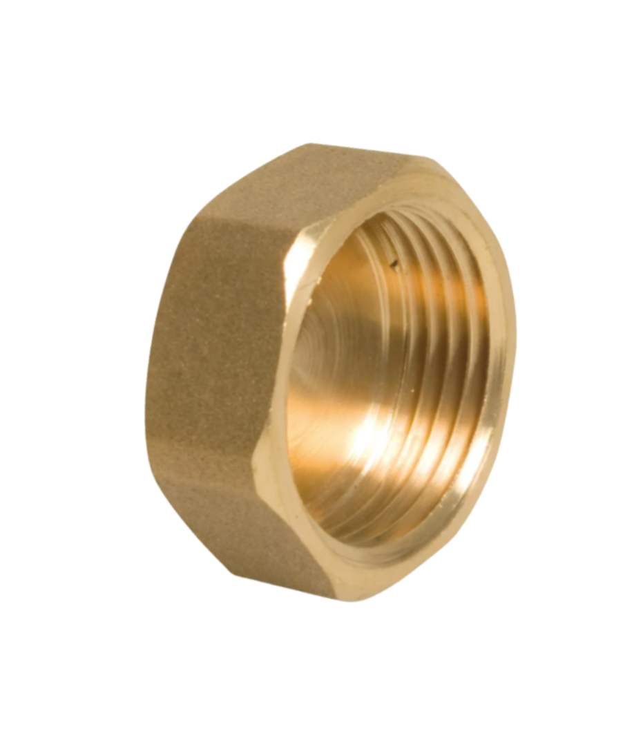 Messing eindkap binnendraad | Onlineberegening.nl - Online Beregening