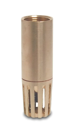 Messing voetklep pijpmodel | Onlineberegening.nl - Online Beregening