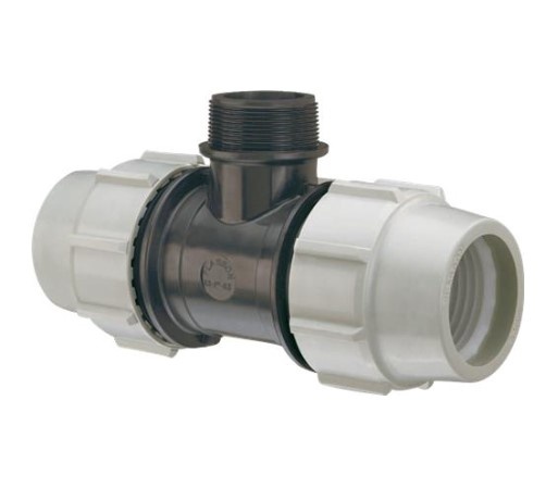 Tyleen t-stuk buitendraad 20 t/m 40 mm | Onlineberegening.nl - Online Beregening