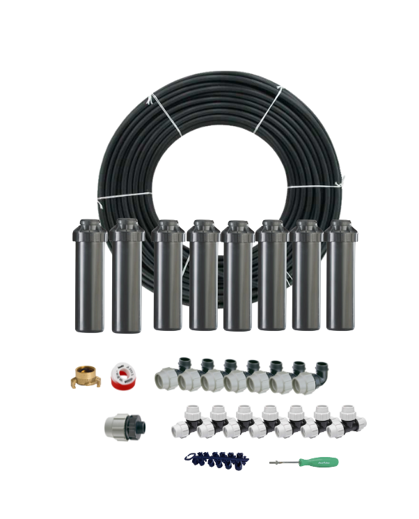 RainBird tuinsproeierset 8x pop-upsproeier 5004 | Onlineberegening.nl - Online Beregening