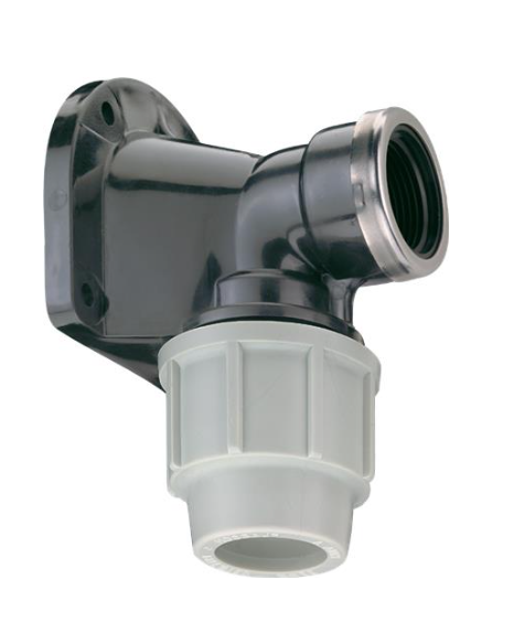 Plasson muurplaat voor aansluiting kraan | 16 t/m 25 mm - Online Beregening