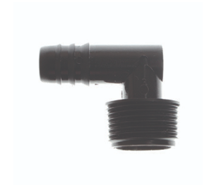 PP knie slangtule buitendraad 16 mm x 3/4" | Onlineberegening.nl - Online Beregening