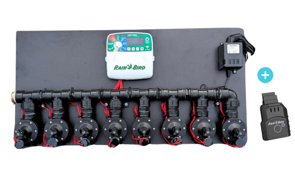 Complete beregeningsinstallatie met Rainbird computer 8 zones | Incl ...