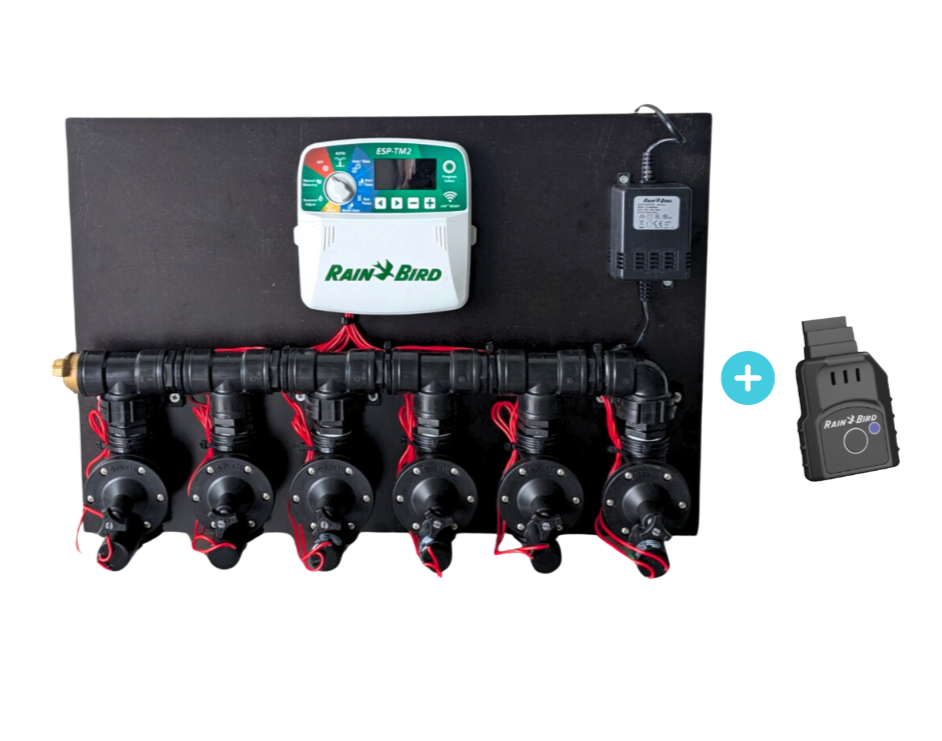 Complete Rainbird beregeningsinstallatie met wifi | 6 zones - Online Beregening