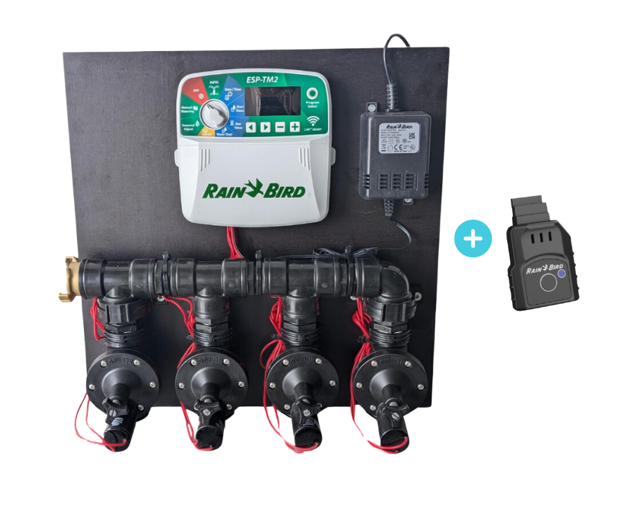 Complete Rainbird beregeningsinstallatie met wifi | 4 zones - Online ...