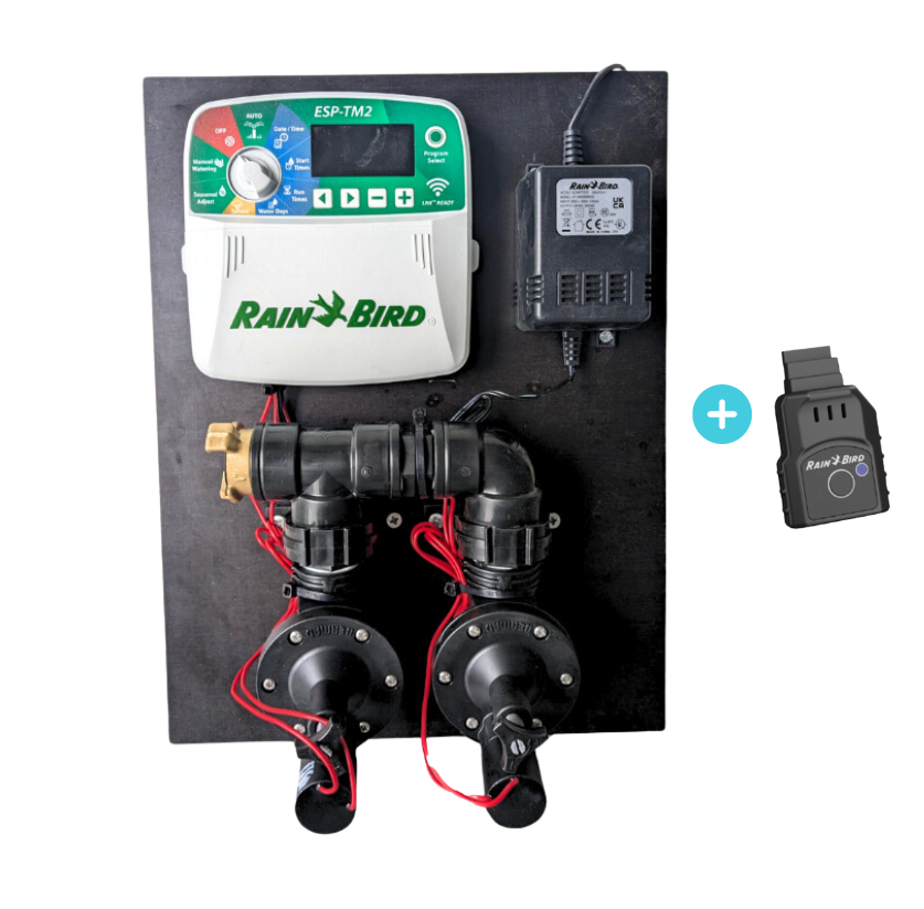 Complete Rainbird beregeningsinstallatie met wifi | 2 zones - Online Beregening