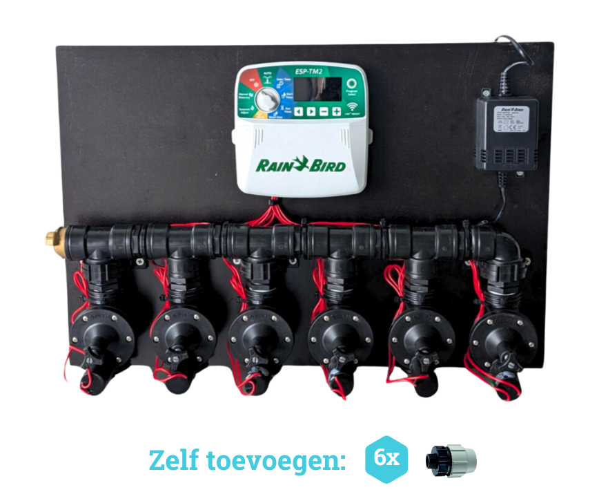 RainBird beregeningsinstallatie compleet 6 zones | Onlineberegening.nl - Online Beregening