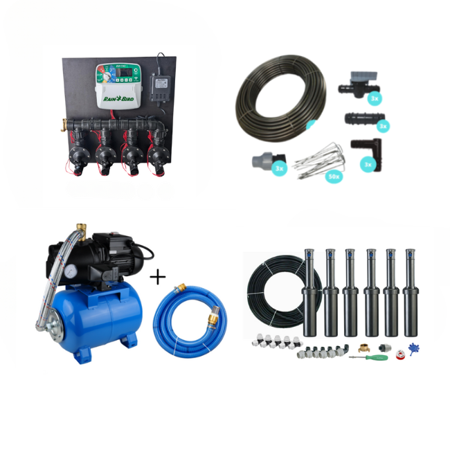 Palletvoordeel | Complete beregeningsinstallatie met pomp - Online Beregening