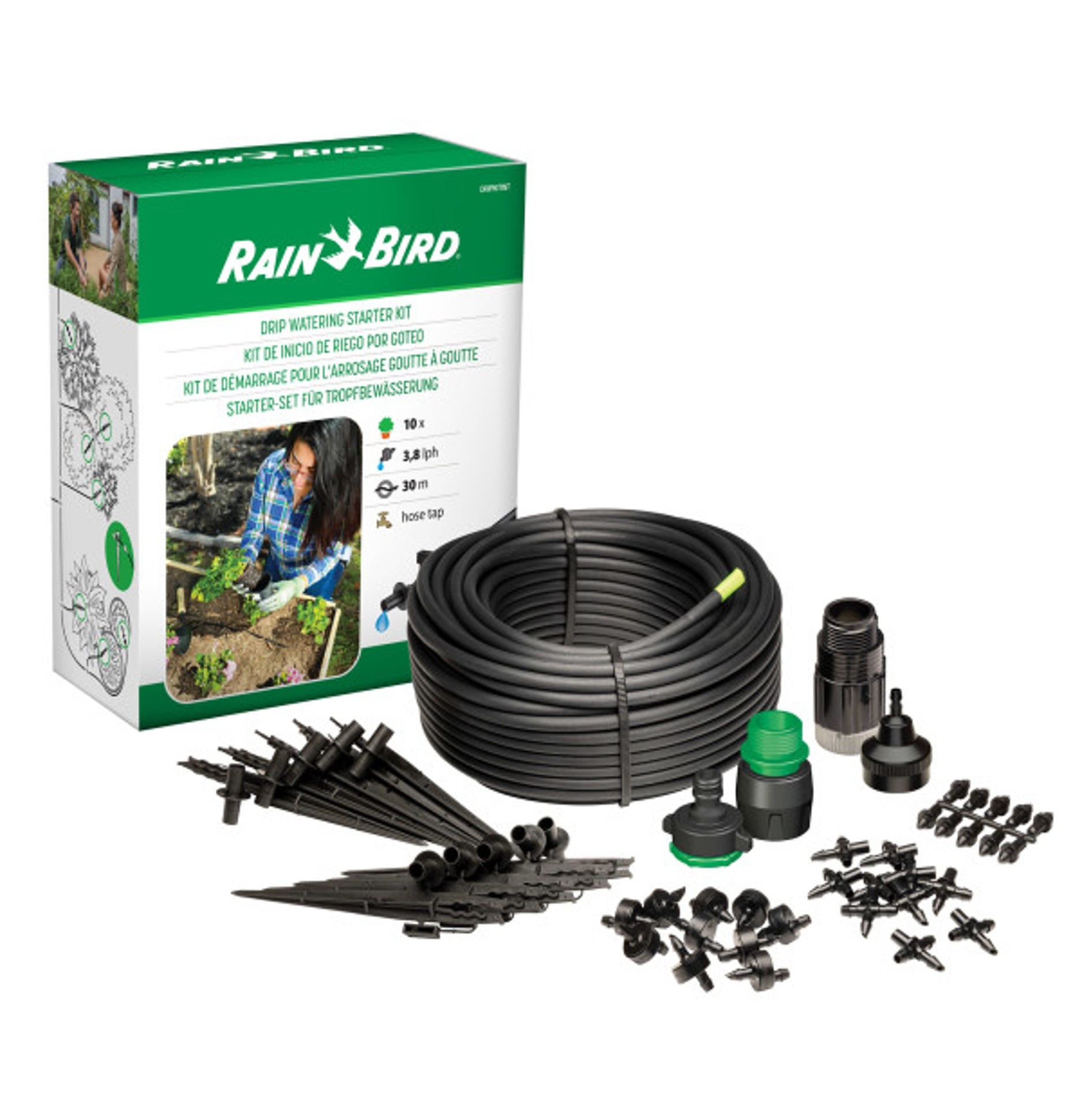 Rainbird Moestuin Druppelbewateringsset - Online Beregening