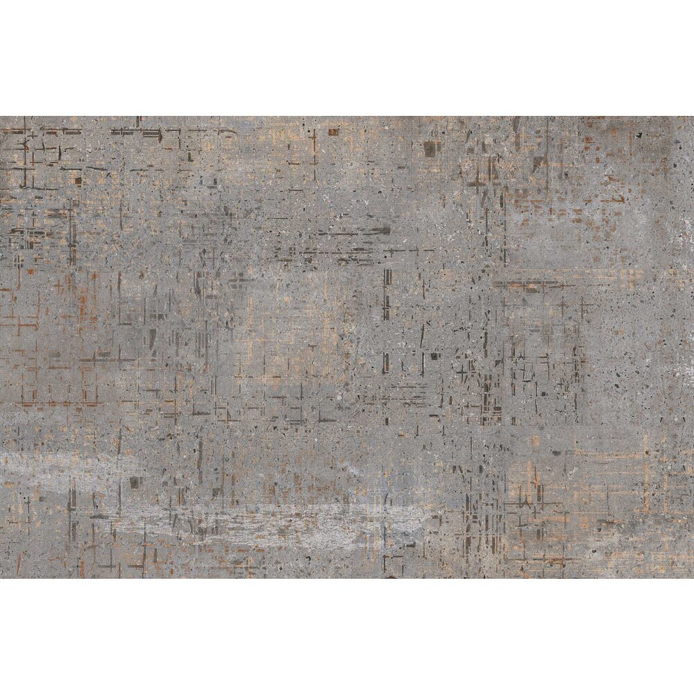 Stoer behang op maat met beton look - Amsterdam Wall Lab