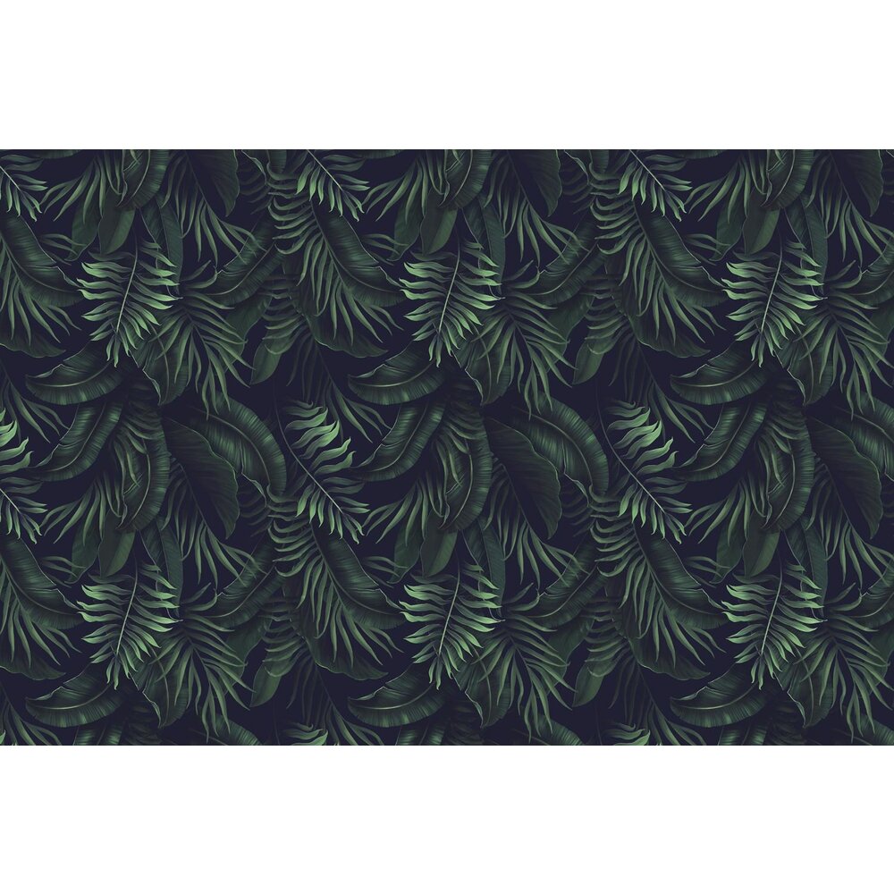 Tropische jungle bladeren behang - Amsterdam Wall Lab