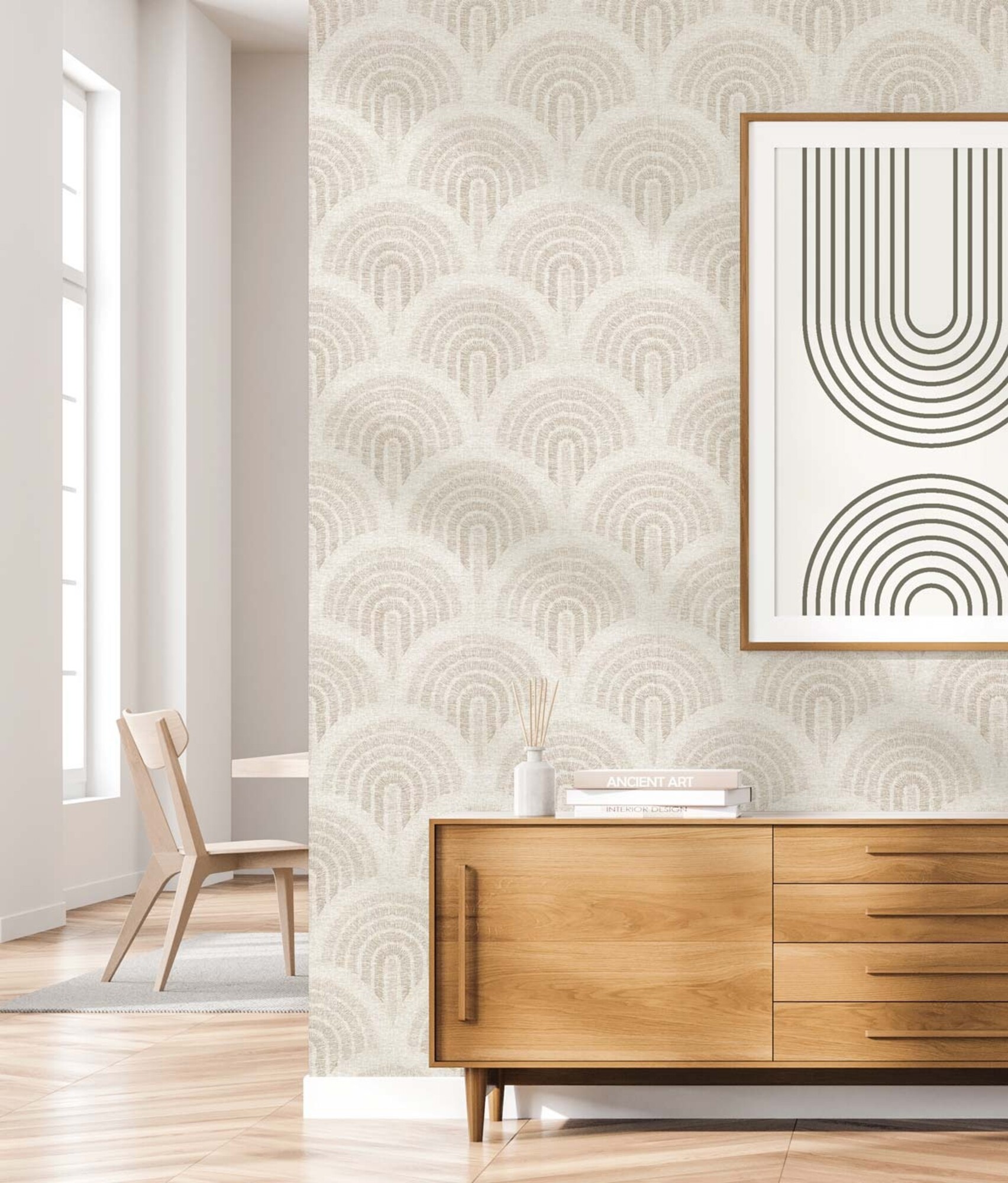 Schaffen Sie eine zeitlose Atmosphäre mit dieser Midcentury-Modern-Tap ...