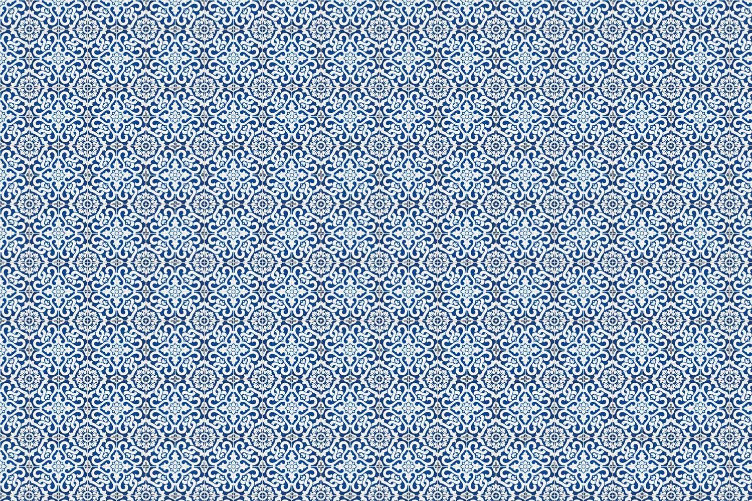 Betoverend behang met traditionele Portugese tegeltjes - Amsterdam Wall Lab