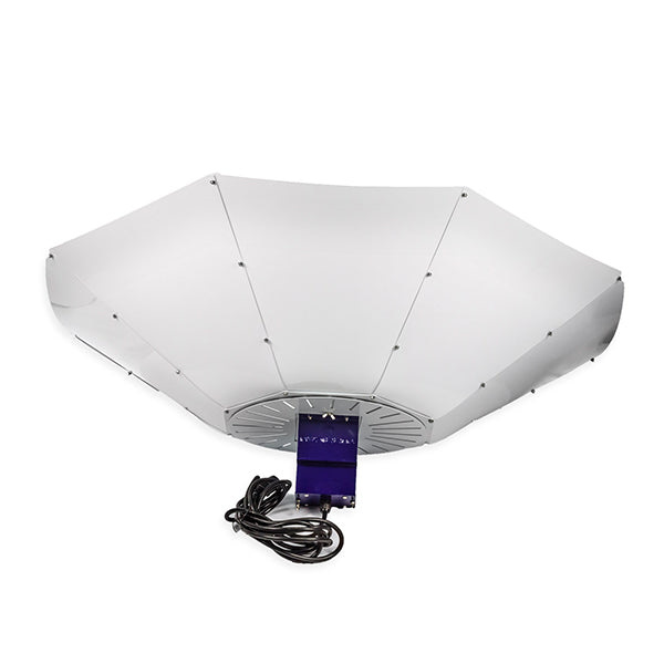 Lumatek parabolic reflector Ø100cm | Turricane White - Grow-dutch.com
