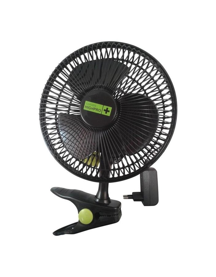 High clip garden fan 20cm - Ventilators - Grow-dutch.com
