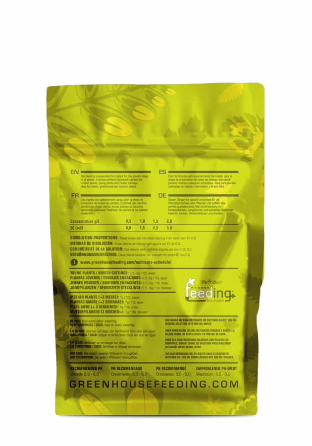 Green House Grow 1kg Fertilizer - Green House Feeding - Grow-Dutch.com