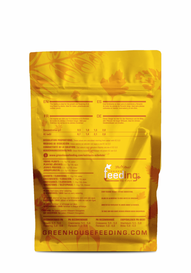 Green House Long Flowering 1kg Fertilizer - Green House Feeding - Grow ...