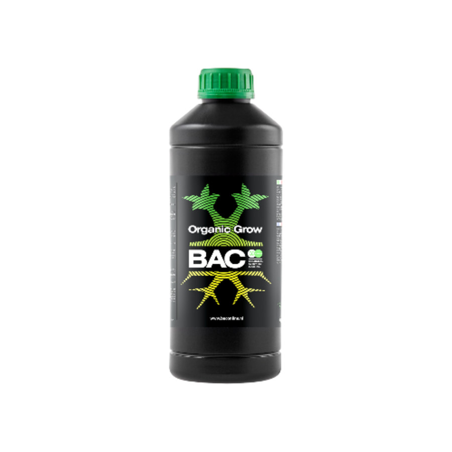 BAC Organic Growth Nutrient 1L - BAC Nutrients - Grow-dutch.com