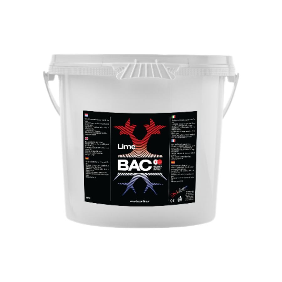 BAC Lime Bucket 5Kg - BAC Nutrients - Grow-dutch.com