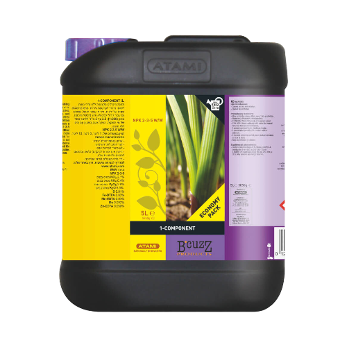 Atami Bcuzz Earth 1 components 10 liters - Atami Nutrients - Grow-dutch.com