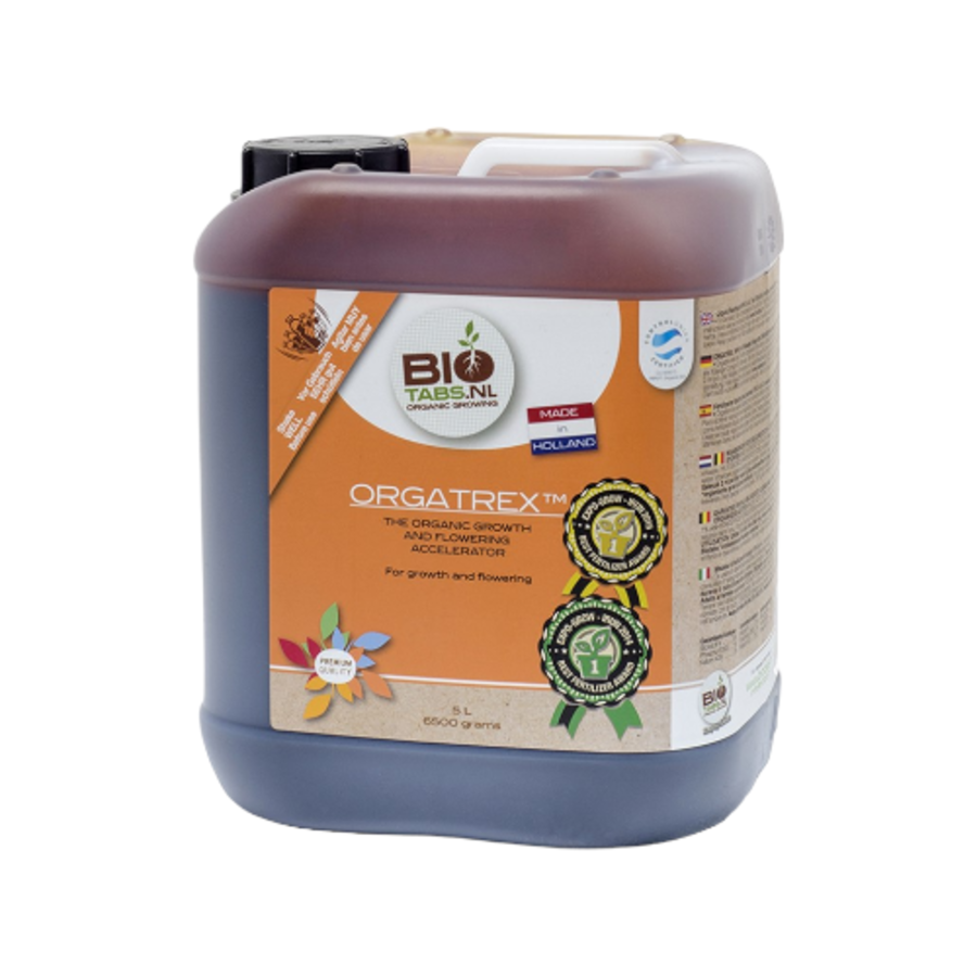 Biotabs Orgatrex 5ltr - Plant Nutrients - Grow-Dutch.com