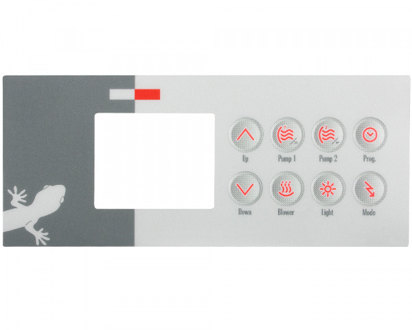 Gecko Gecko TSC-4 overlay, 8 knoppen