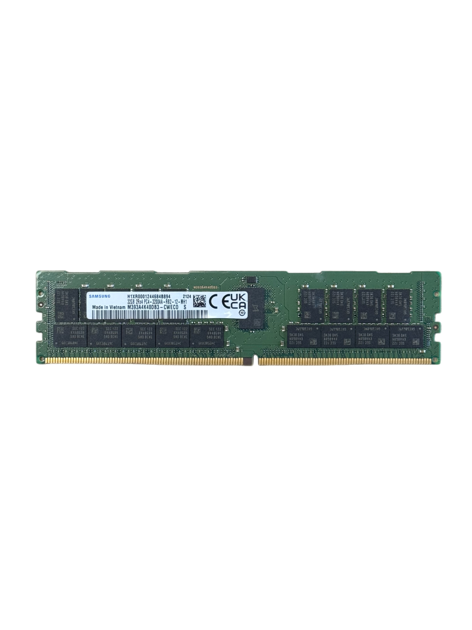Samsung - M393A4K40DB3-CWE, 32GB, DDR4, 3200 MHz, ECC - 7Digits B.V.