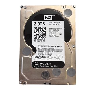 Refurbished HDD - WD2003FZEX - 2TB - 3.5 inch - SATA-3 - 7200 RPM - 7Digits B.V.