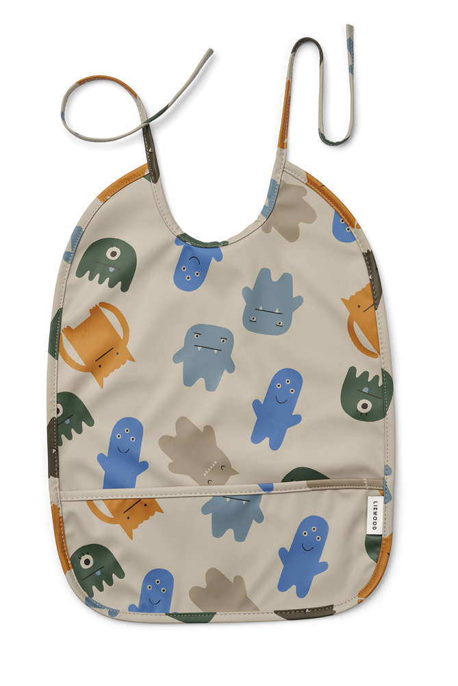 Liewood Lai Slab - Monsters blue mix - Anneke & Janneke