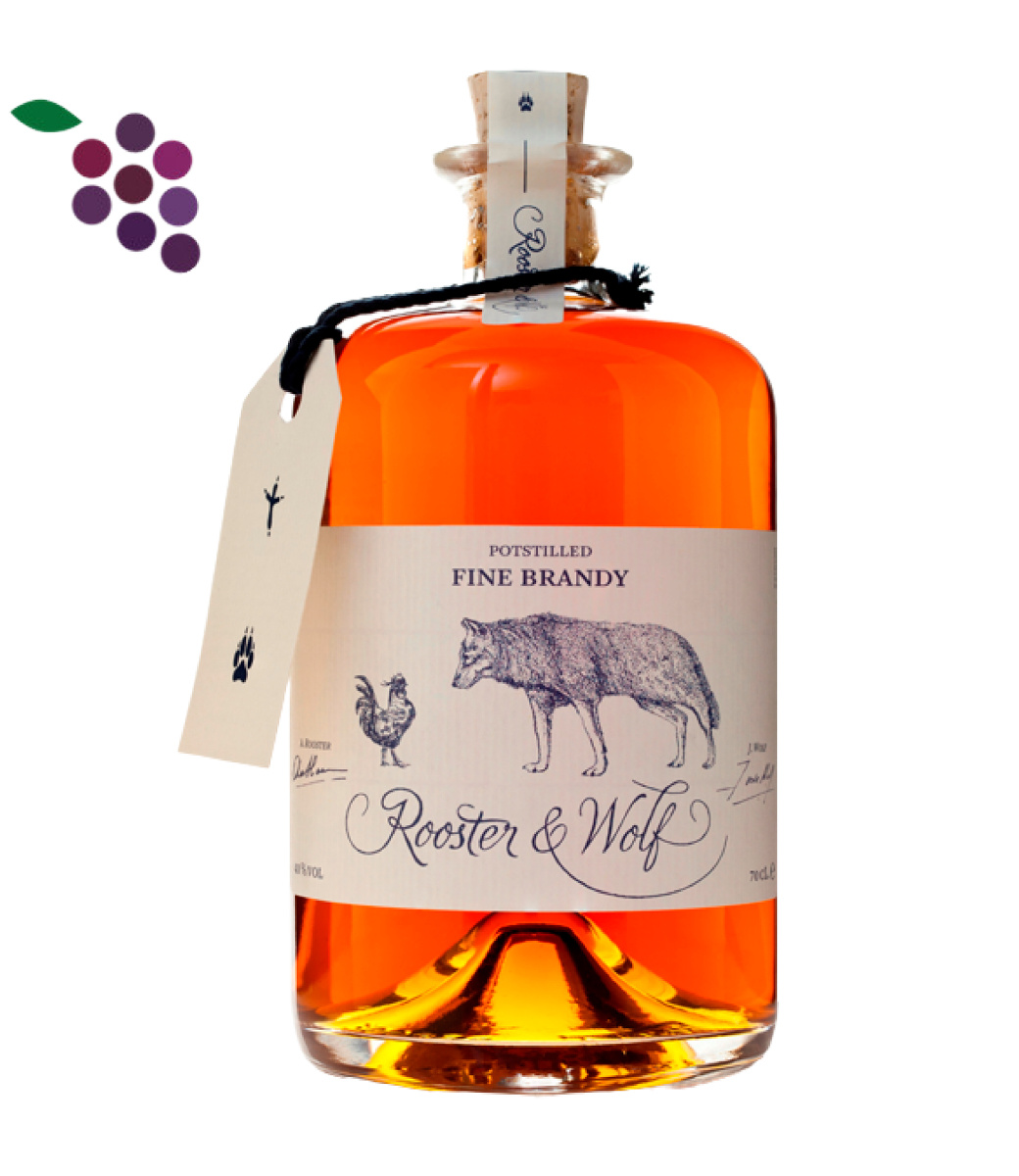 Rooster & Wolf 70cl online kopen? Scherp geprijsd! - Wijnhandel den Toom