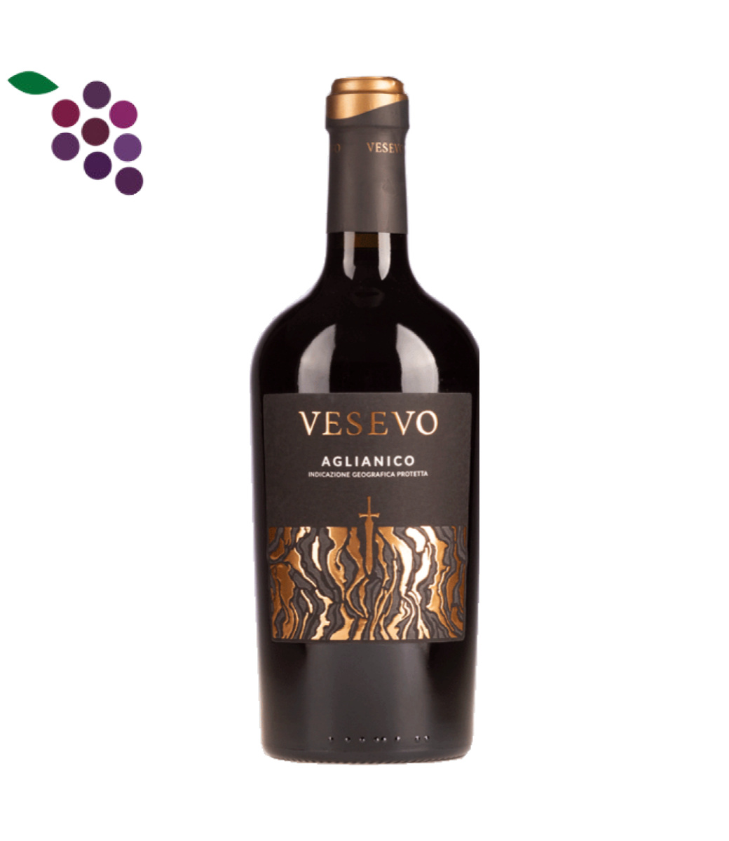 Vesevo Beneventano Aglianico Rosso 2022 - Wijnhandel den Toom