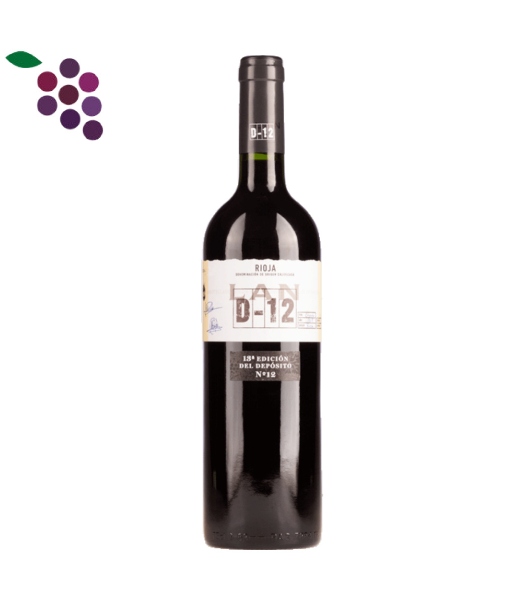 Bodegas LAN Crianza D-12 - Volle Spaanse Rode Wijn - Wijnhandel den Toom