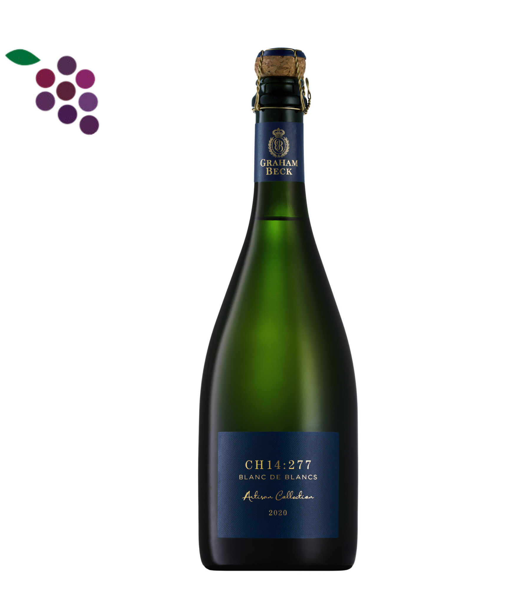 Graham Beck MCC Chardonnay 14/277 - 2020 - Wijnhandel den Toom