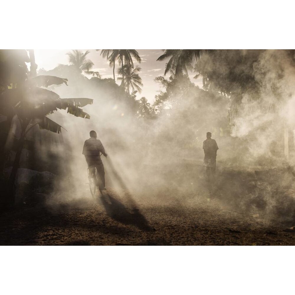 Bike in fog - Umo Art & Design