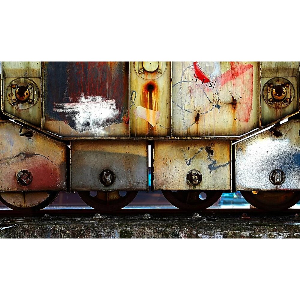Rusty Train - Umo Art & Design