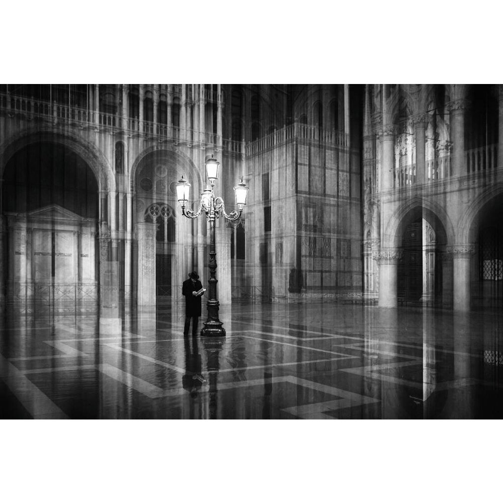 the newspaper reader - Umo Art & Design