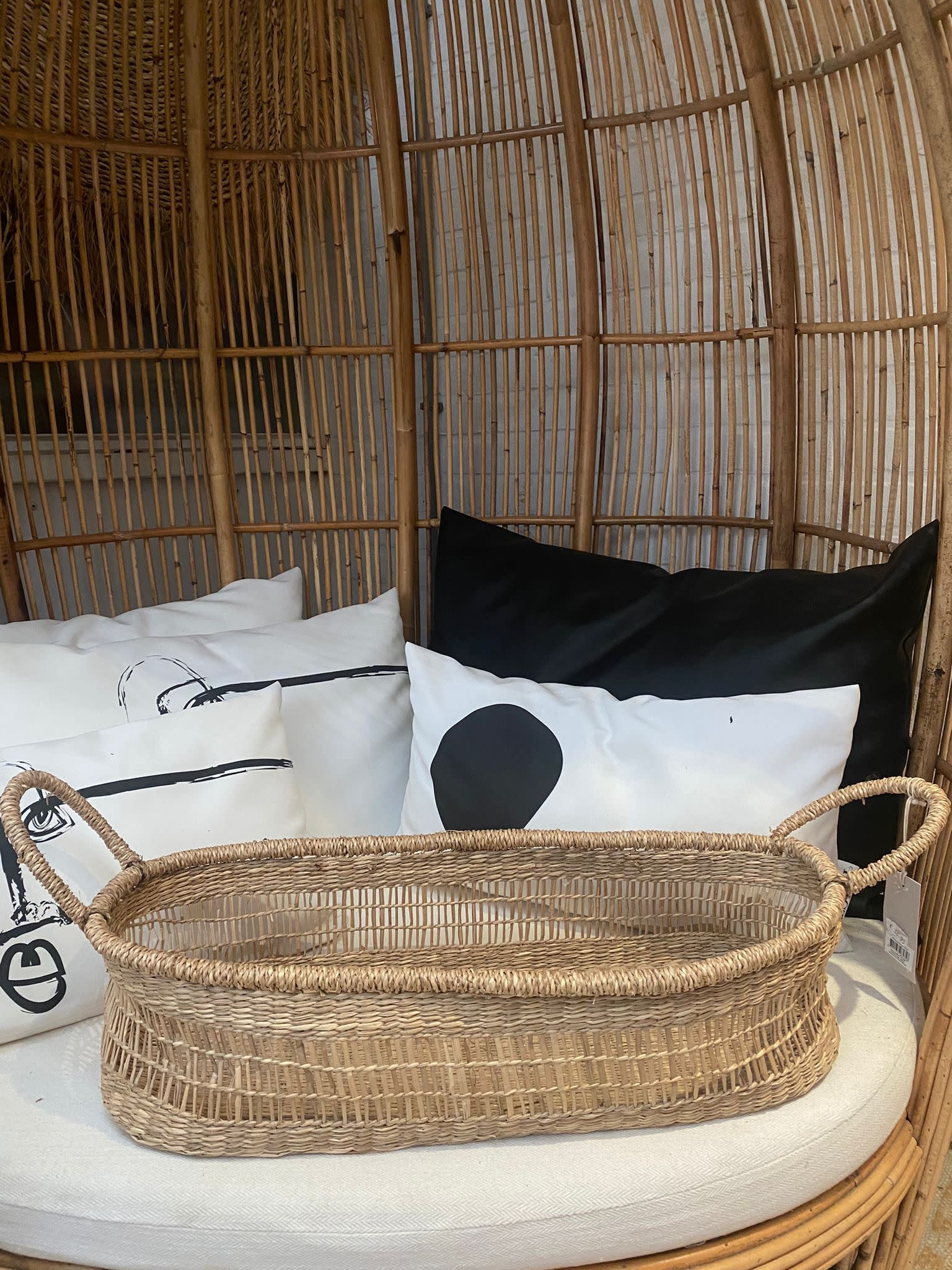 Rieten basket/Mand Bloomingville - Ibiza & More